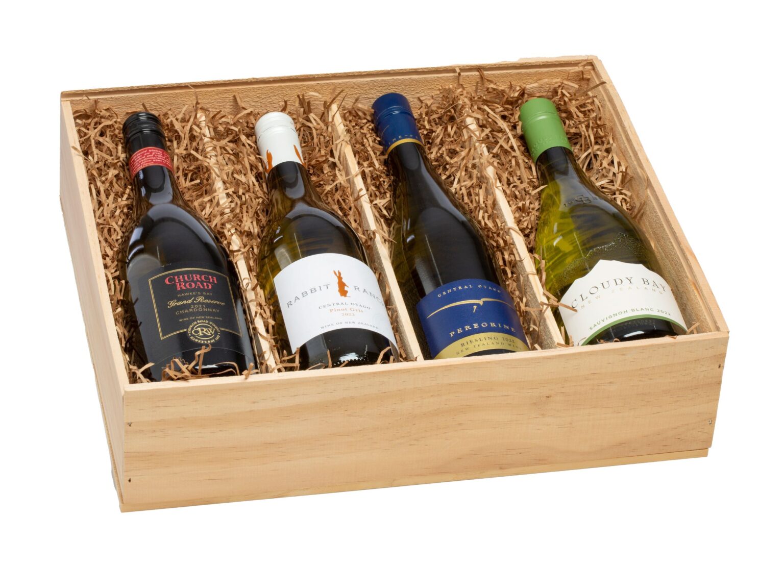 White Wine Delight Four Bottle Gift Box | Wineplus